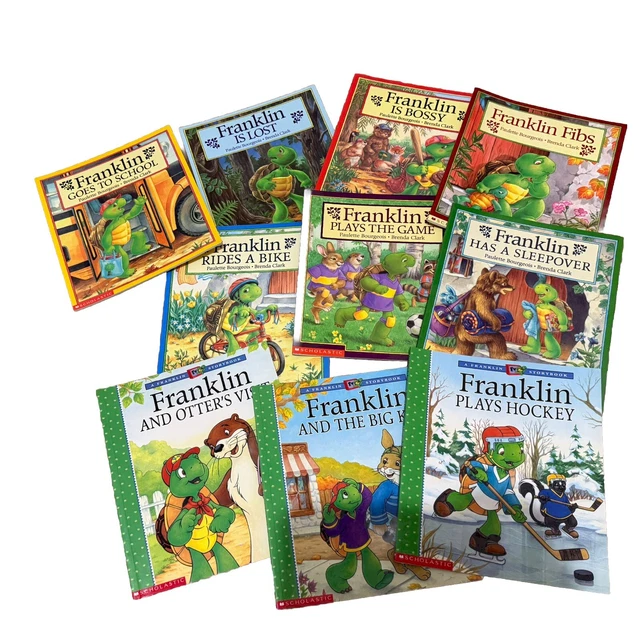 FRANKLIN THE TURTLE children’s books - Paulette Bourgeois & Brenda ...