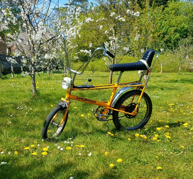 RALEIGH CHOPPER ORIGINAL MK1 ( golden yellow ) 1971 rare irish bike ...