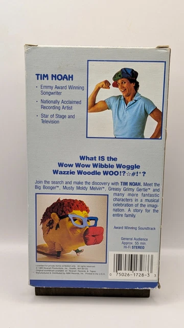 IN SEARCH OF the Wow Wow Wibble Woggle Wazzie Woodle Woo VHS 1985 Tim ...