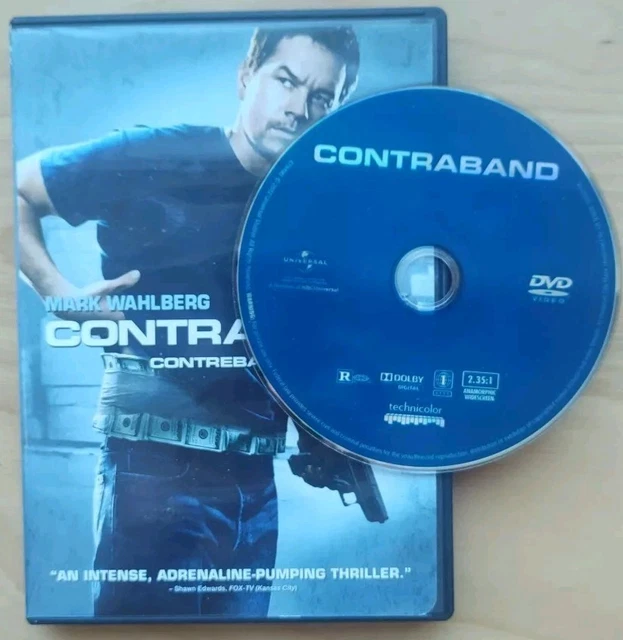 CONTRABAND (UNIVERSAL STUDIOS, DVD, 2012, CAD, No Manual) Wahlberg ...