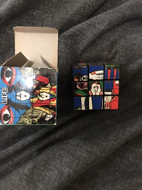 RARE GILBERT AND George Rubiks Cube Death Hope Life Fear Tate Modern ...