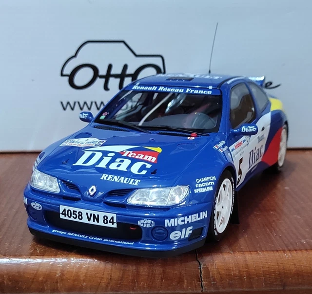 OTTOMOBILE RENAULT MEGANE Maxi Kit Car Diac Escala 1/18 Tour De Corse ...
