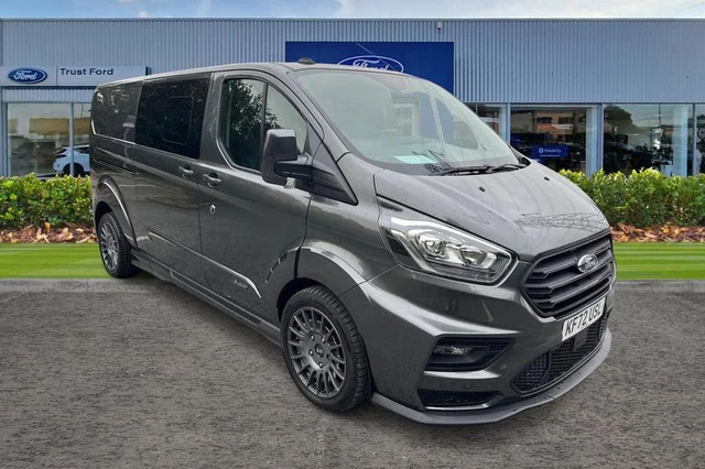 2023 FORD TRANSIT Custom 320 MSRT AUTO L2 LWB Double Cab In Van FWD 2.0 ...