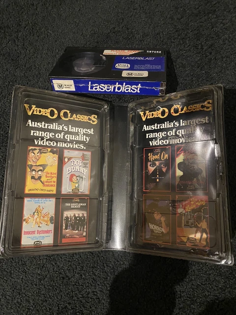 RARE/ LASER BLAST Beta (not Vhs) Original Sci/fi/Horror Video Classics ...