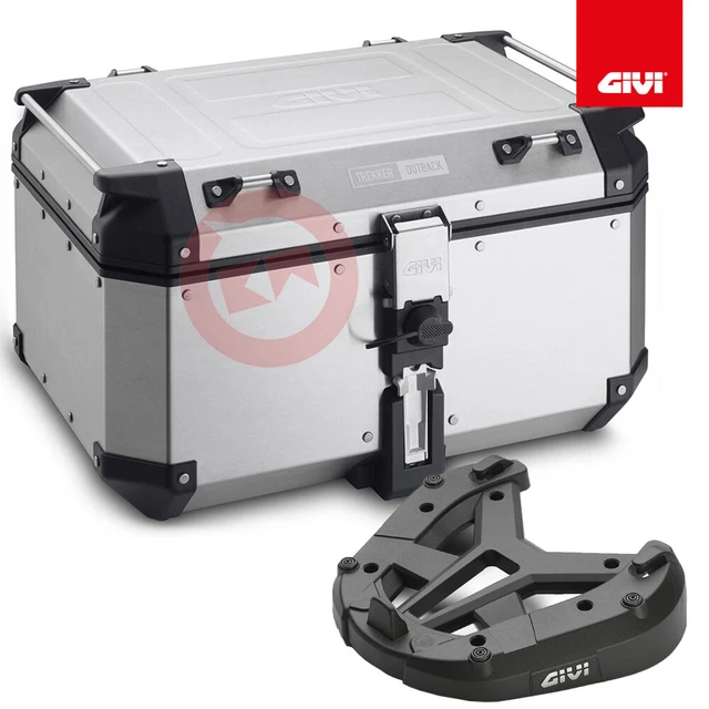 GIVI TOP-CASE OUTBACK OBKN58A + Set Plaque SR2150 M7 Yamaha X-Max 300 ...