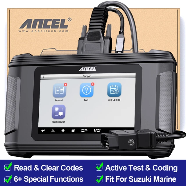 ANCEL MR500 INBOARD/OUTBOARD Engine Fault Diagnostic Tool Motorboat ...