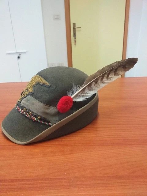 CAPPELLO ALPINI 8 Reggimento Taglia 54/55 Fregio Da Ufficiale EUR 50,00 ...