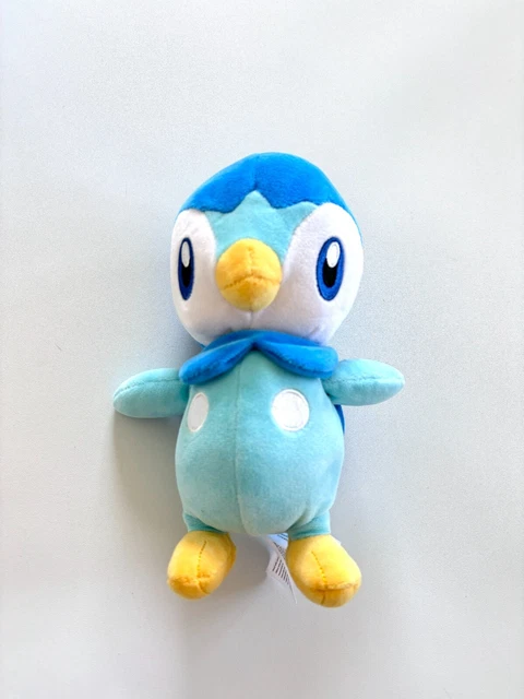 NEW POKEMON PIPLUP Penguin Soft Plush Toy 8 Inch Nintendo Game Freak ...