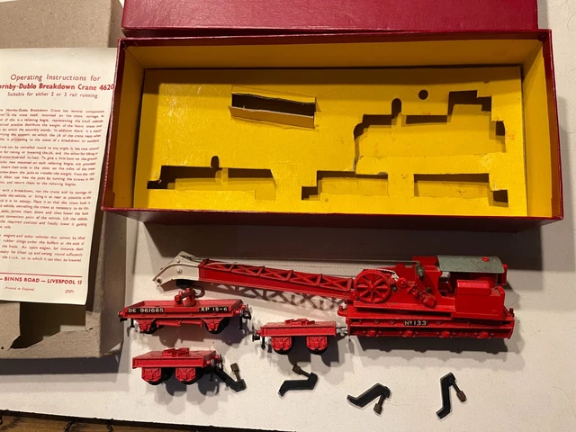 HORNBY DUBLO OO Gauge - 4620 Breakdown Crane £48.00 - PicClick UK