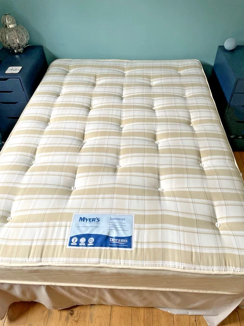 DREAMS TWIN SPRING Double Bed with Silent Night Spring Divan Bed Base £ ...