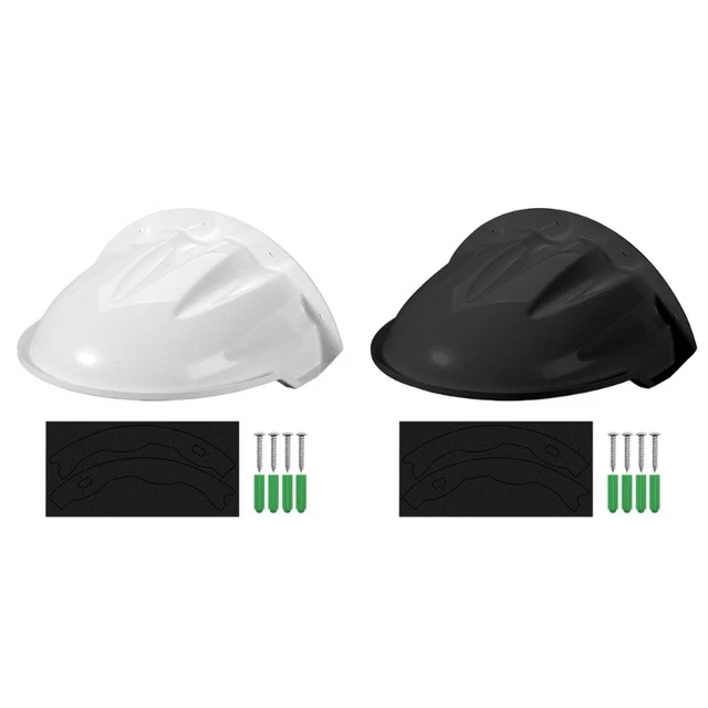 PLASTIC CONSTRUCTION SECURITY Camera Rain Cover Universal Easy ...