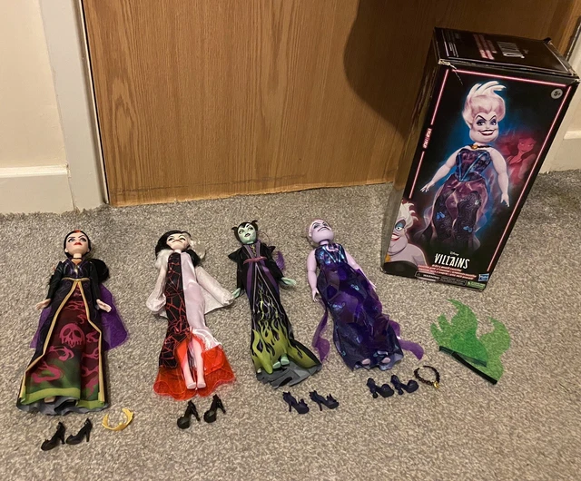 Disney Villains Evil Queen Cruella De Vil Maleficent Ursula Doll 9111