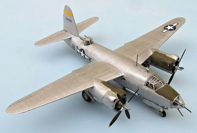 MARTIN B-26C MARAUDER, USAAF, 1944,scale 1/72,Hand-made plastic model £ ...