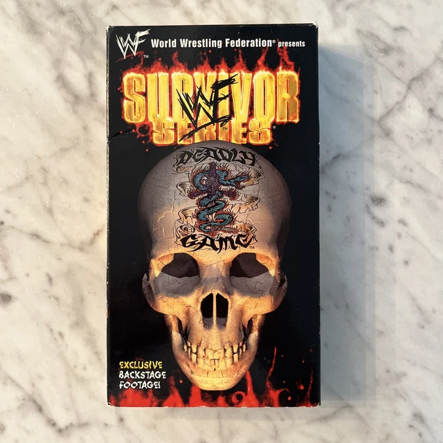 WWF - SURVIVOR Series 1998 - Deadly Game (VHS, 1999) $27.08 - PicClick CA