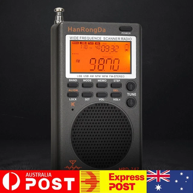 PORTABLE RADIO SSB Shortwave Radios FM/MW/SW/SSB/LSB/AIR/CB/VHF(UHF ...