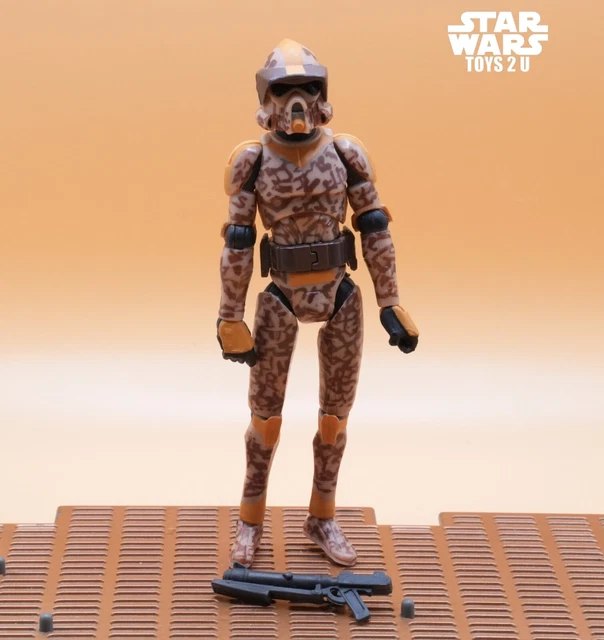 STAR WARS FIGURE 2008 Animated Clone Wars Clone Trooper Arf Trooper ...