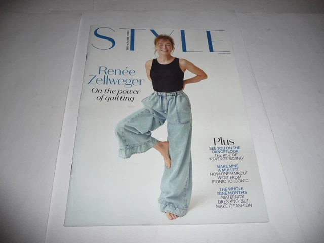 SUNDAY TIMES - Style Magazine (7/8/22) - Renee Zellweger cover EUR 12,23 - PicClick FR