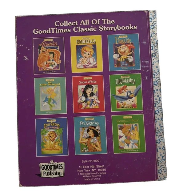 RARE VINTAGE CHILDREN’S Book Aladdin (Goodtimes Storybook Classic) £3. ...