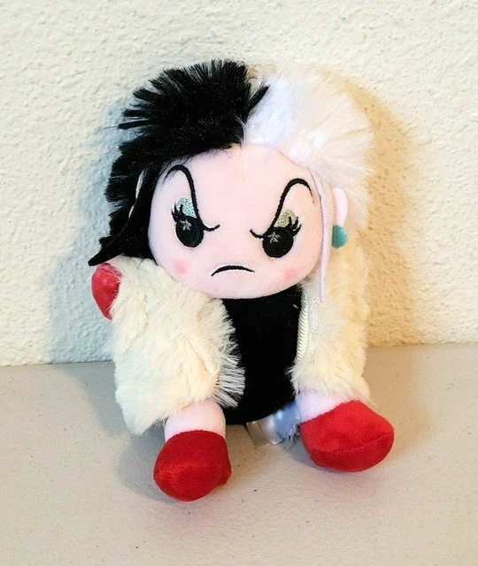 DISNEY PARKS CRUELLA DE VIL Tsum Tsum 3.5” Plush Mini 101 Dalmatians ...