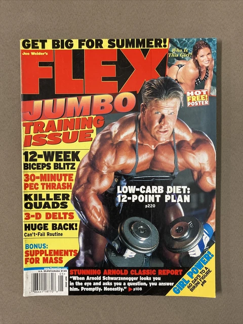 FLEX BODYBUILDING MUSCLE Magazine / Jay Cutler / 05-02 £10.21 - PicClick UK