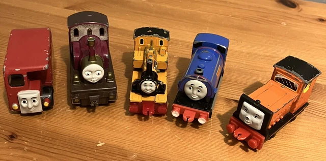 THOMAS AND FRIENDS diecast train bundle X 5 Rusty Wilbert Duncan Lady ...