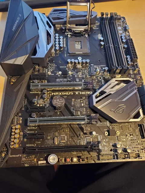 ASUS ROG MAXIMUS X Hero Motherboard, 8th/9th Gen Cpus - Intel 1151 ...