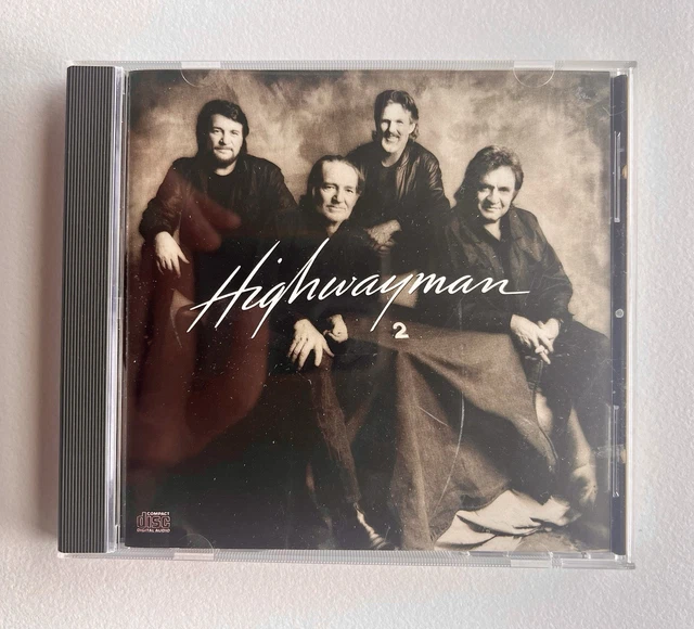 THE HIGHWAYMEN - Highwayman 2 CD, Willie Nelson, Johnny Cash, Waylon ...