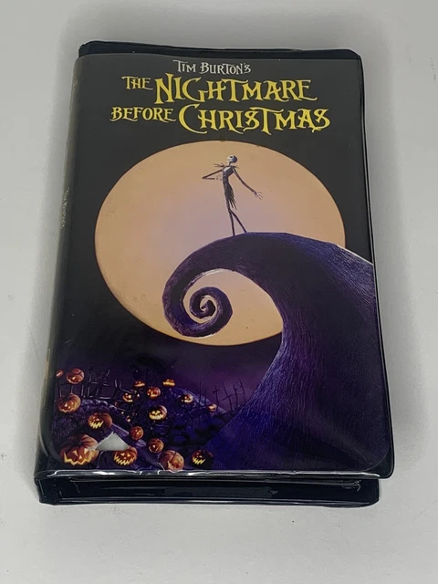 TIM BURTON'S THE Nightmare Before Christmas VHS Clamshell Cover $6.52 ...