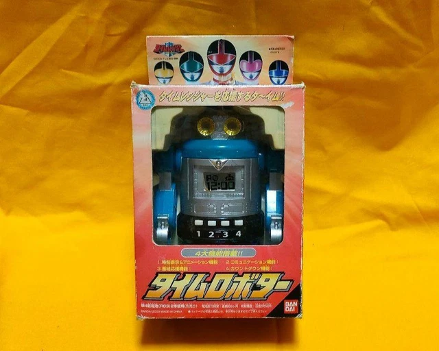 POWER RANGERS TIME Force Timeranger Time Robot BANDAI Japan w/BOX ...