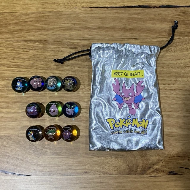 POKEMON COLLECTOR MARBLE Pouch W/Marbles $140.00 - PicClick AU