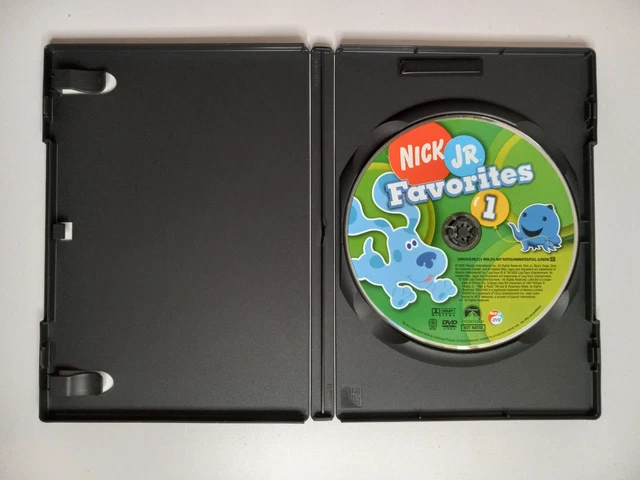 NICK JR. FAVORITES - Vol. 1 (DVD, 2005) Nickelodeon - 6 Episodes - RARE ...
