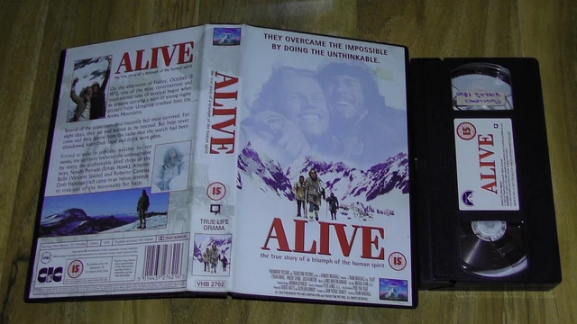 ALIVE VHS VIDEO Tape Big Box Ex Rental CIC Paramount Universal £4.99 ...