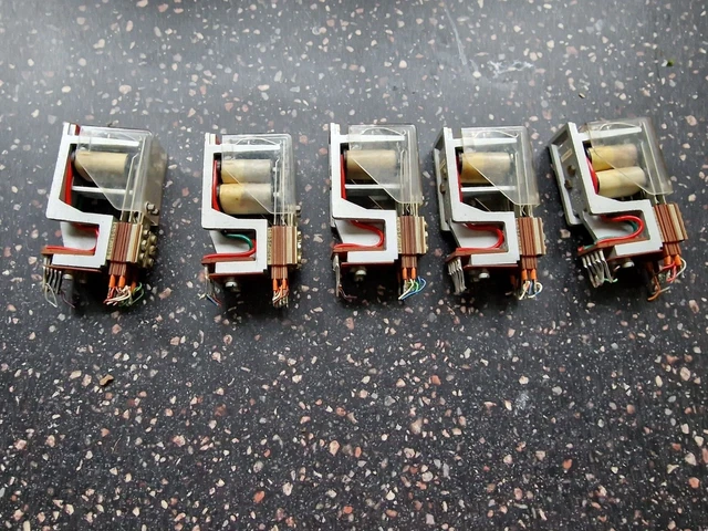 GPO STROWGER TELEPHONE Exchange high speed relays x 5 £9.99 - PicClick UK