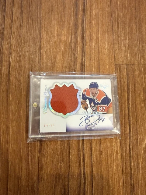 CONNOR MCDAVID ULTIMATE Logos Auto 06/15 03-CM 2023-2024 Ultimate ...