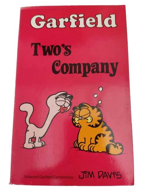 GARFIELD TWO'S COMPANY Comic Buch Jim Davis Taschenbuch Humor Katze ...