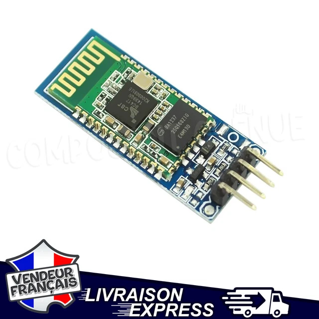 MODULE BLUETOOTH HC-05 6PIN EMETTEUR RECEPTEUR ARDUINO RASPBERRY (631 ...