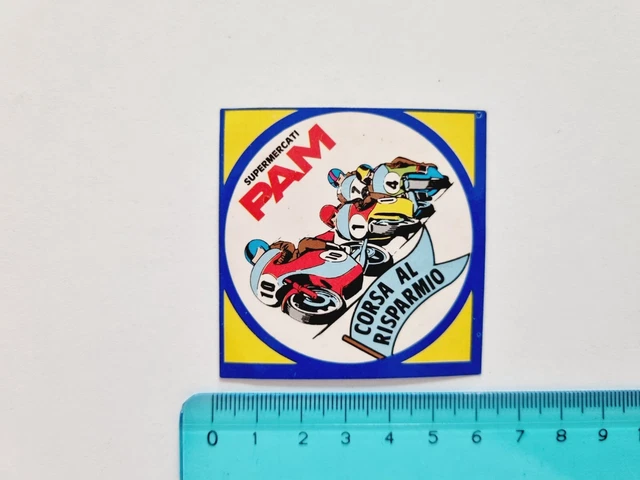 ADHESIVE SUPERMARKETS PAM Sticker Autocollant Vintage 80s Original $19. ...