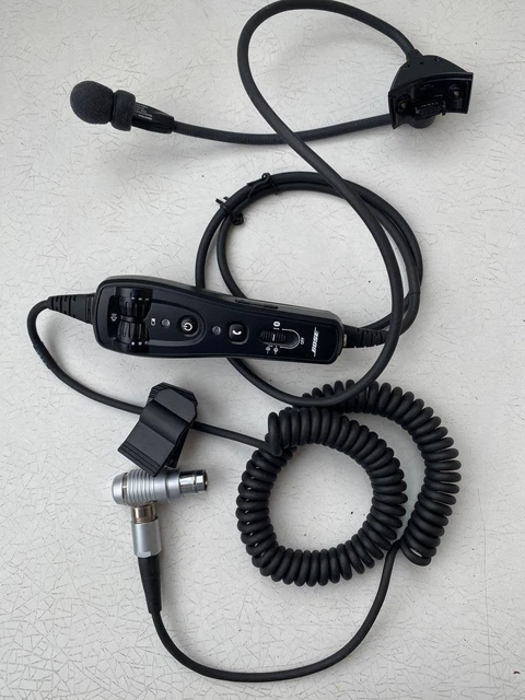 BOSE A20 AVIATION Headset ANR Bluetooth LEMO 6-pin For Pilot Headphones ...