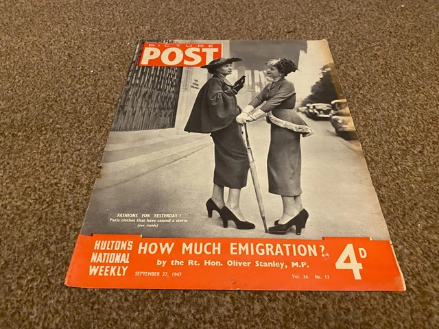 PPOBK12 PICTURE POST Magazine Cover Page 14X11 £14.99 - PicClick UK