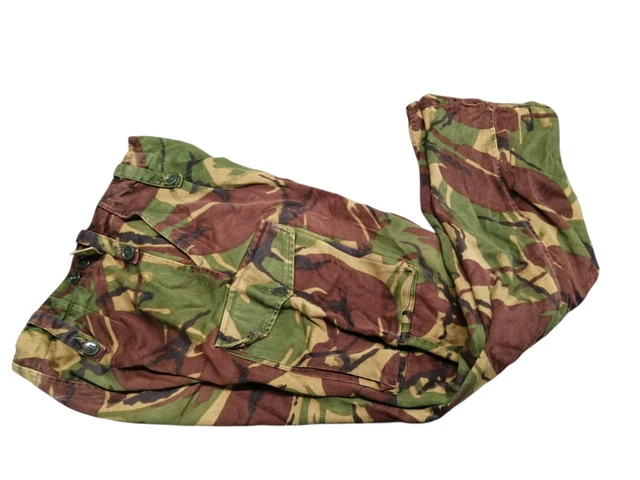 BRITISH ARMY COMBAT Trousers Woodland DPM Temperate Cadet Camouflage ...