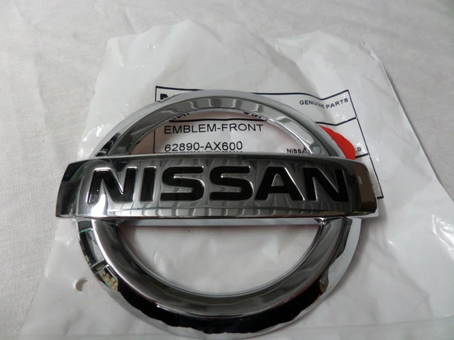 GENUINE NEW NISSAN Micra Front Emblem Badge Logo For Bonnet Hood ...