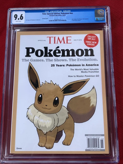 25 YEARS OF POKEMON IN AMERICA TIME MAGAZINE SPECIAL EDITION 2024 Eevee ...