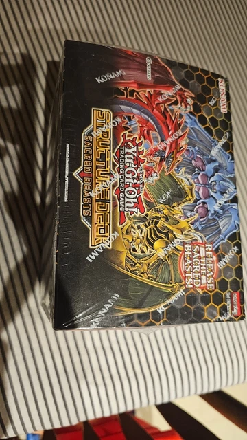 YU-GI-OH SACRED BEASTS Structure Deck Display Box - 1st Ed $350.00 - PicClick CA