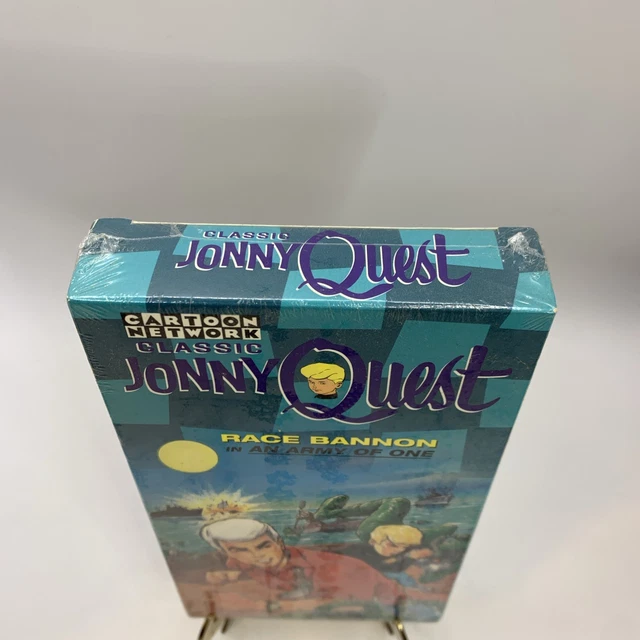 CARTOON NETWORK 1996 VHS Johnny Quest Race Bannon In An Army of One ...