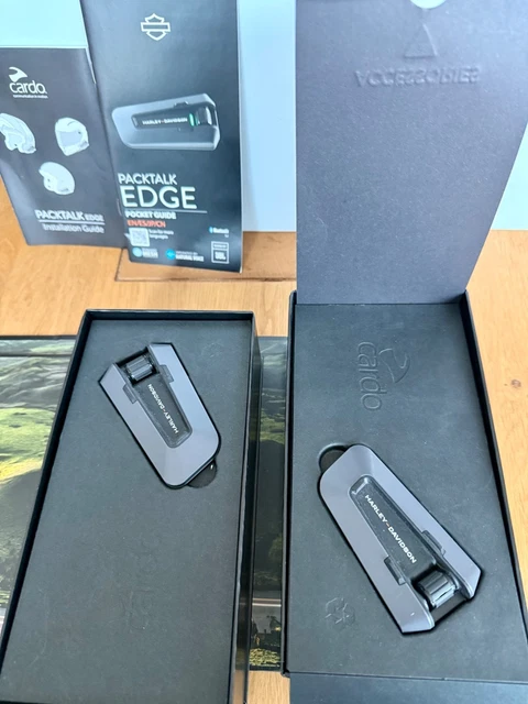 CARDO PACKTALK EDGE duo Harley Davidson EUR 150,00 - PicClick DE