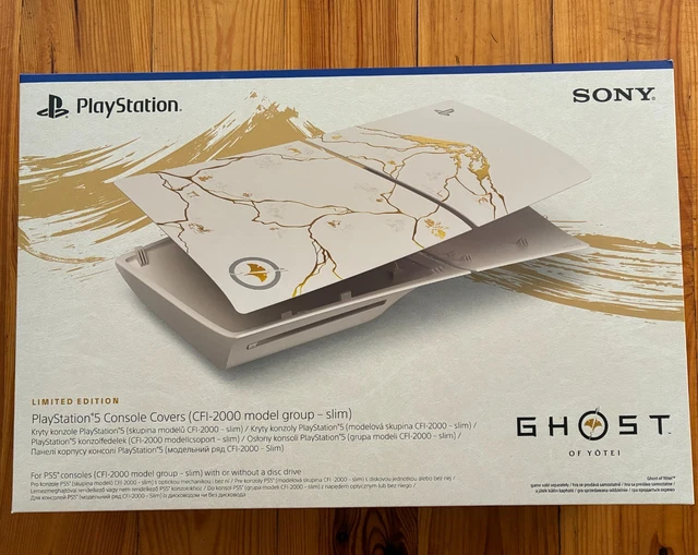 SONY PS5 SLIM Covers Faceplate Ghost Of Yotei Limited Gold Edition ...