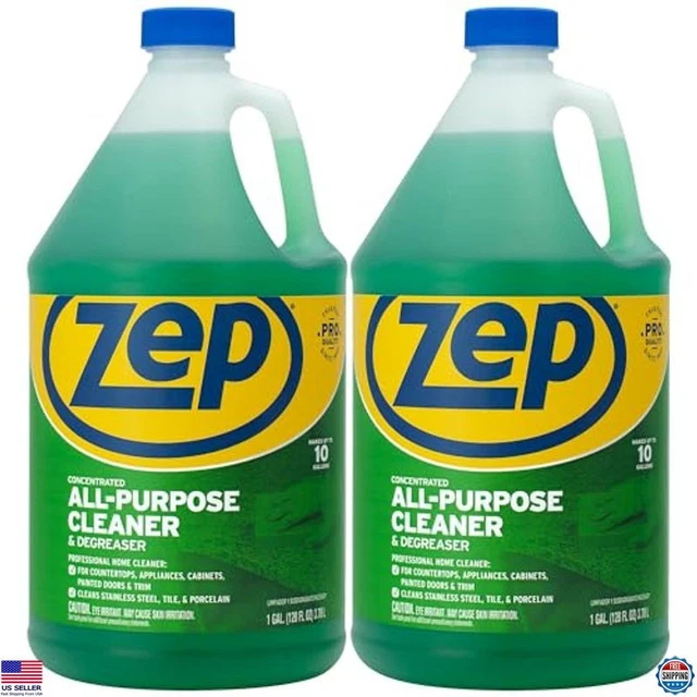 ALL-PURPOSE CLEANER & Degreaser 128 oz (Pack of 2) for Multi-Surface ...