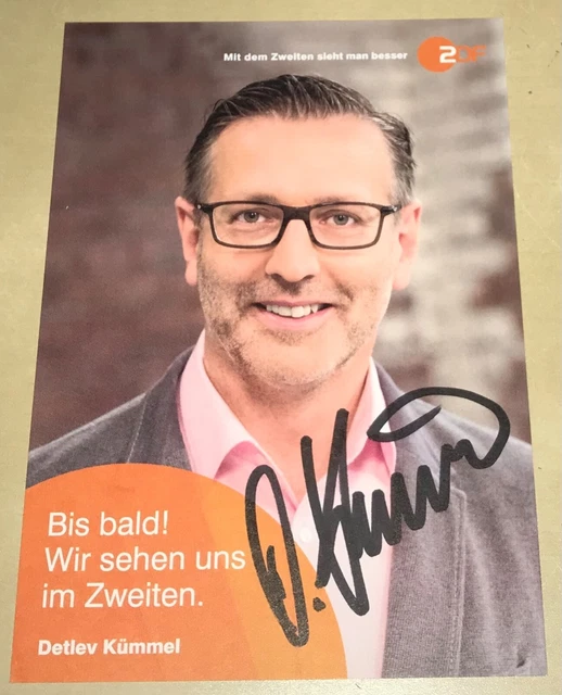 DETLEV KÜMMEL ORIGINAL signierte Autogrammkarte Autogramm Bares für ...