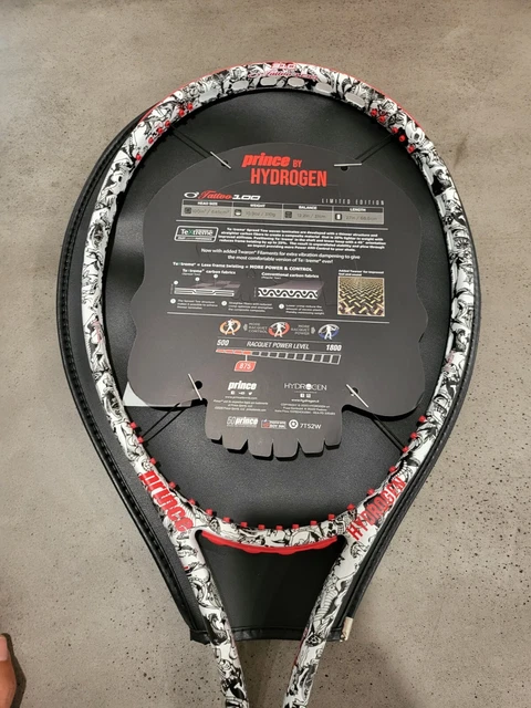 PRINCE X HYDROGEN O3 Tattoo 100 Limited Edition Tennis Racquet $589.00 ...