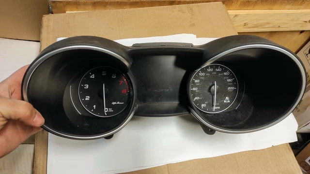 ALFA ROMEO STELVIO Quadrifoglio Instrument Cluster Tacho Speedometer ...